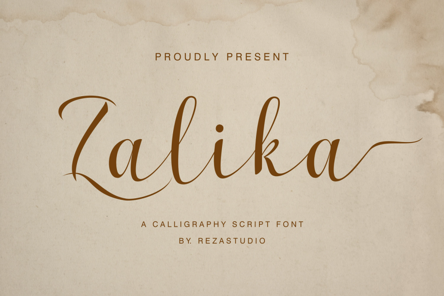 Zalika Font · 1001 Fonts