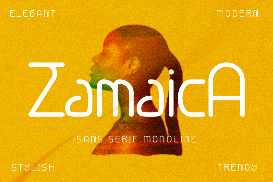 Zamaica Font · 1001 Fonts
