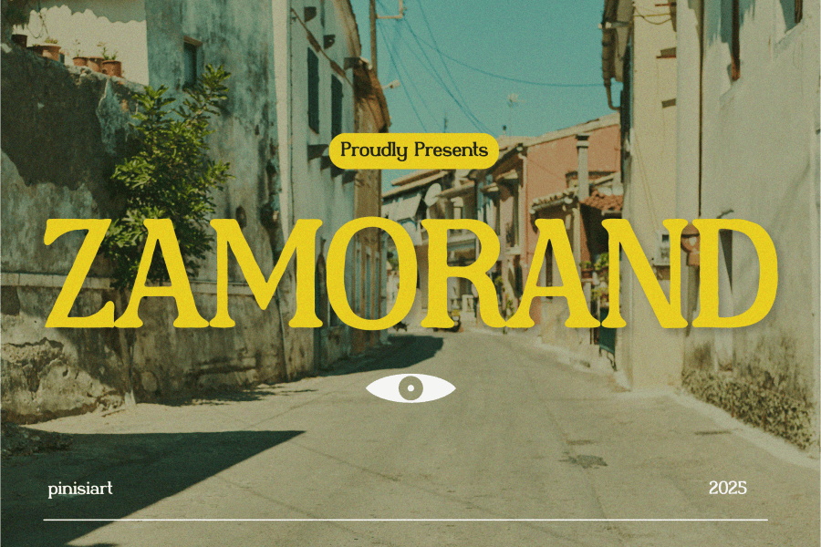 ZAMORAND Font · 1001 Fonts