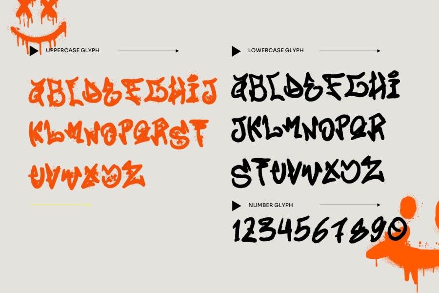 Zande Cores Font · 1001 Fonts