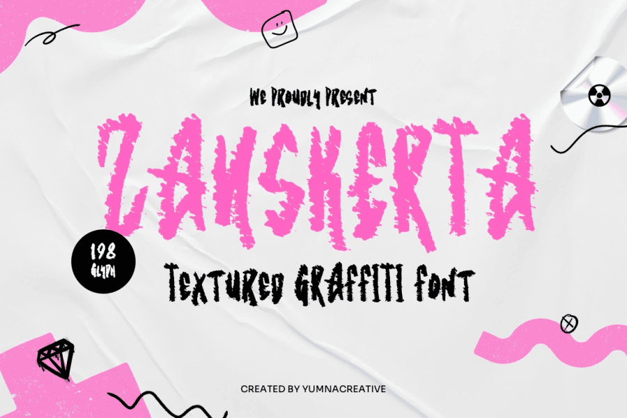 Zanskerta Font · 1001 Fonts