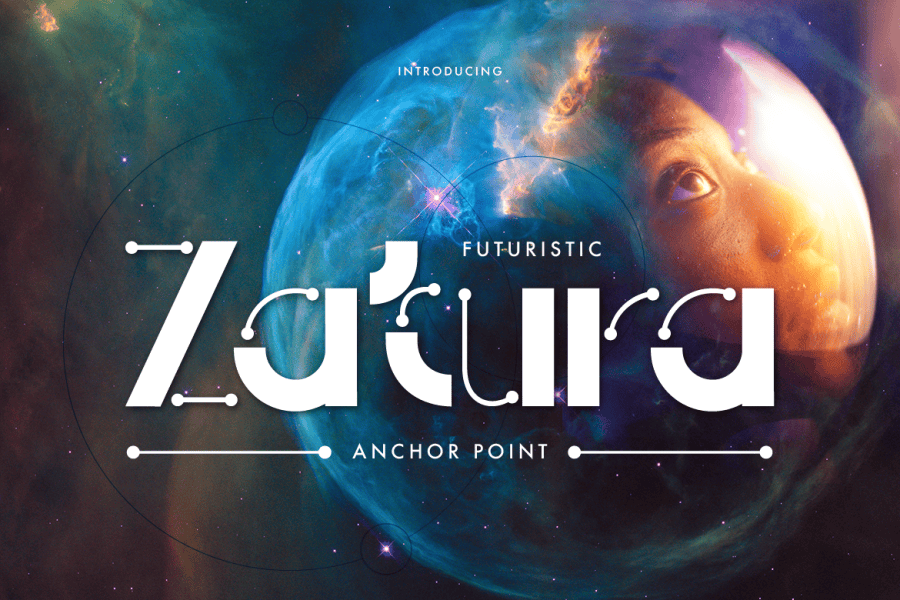 Zatura Font · 1001 Fonts