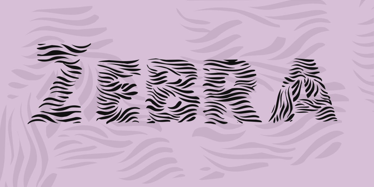Zebra Font · 1001 Fonts