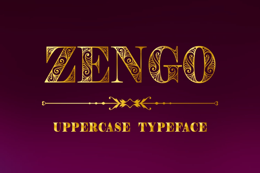 Zengo Font · 1001 Fonts