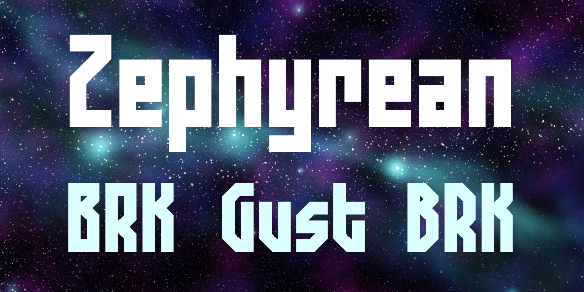 Zephyrean Font Family · 1001 Fonts
