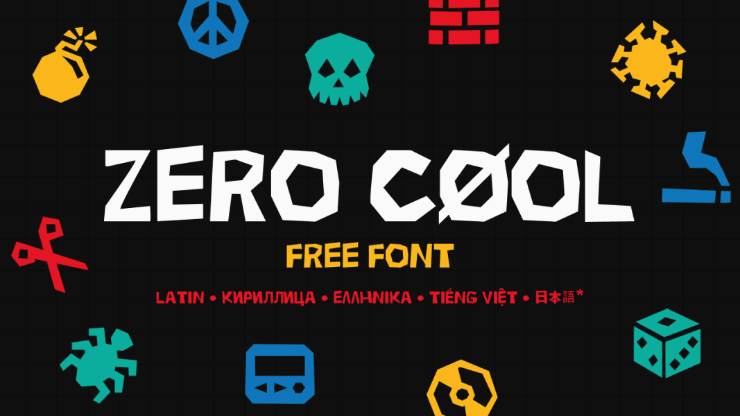 Zero Cool Font · 1001 Fonts