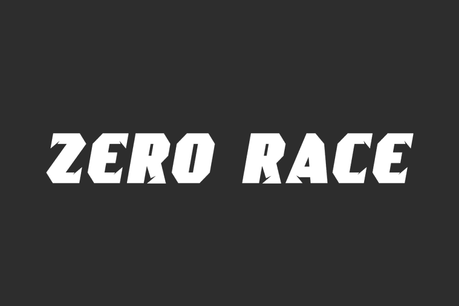 ZeroRaceDemo Font · 1001 Fonts
