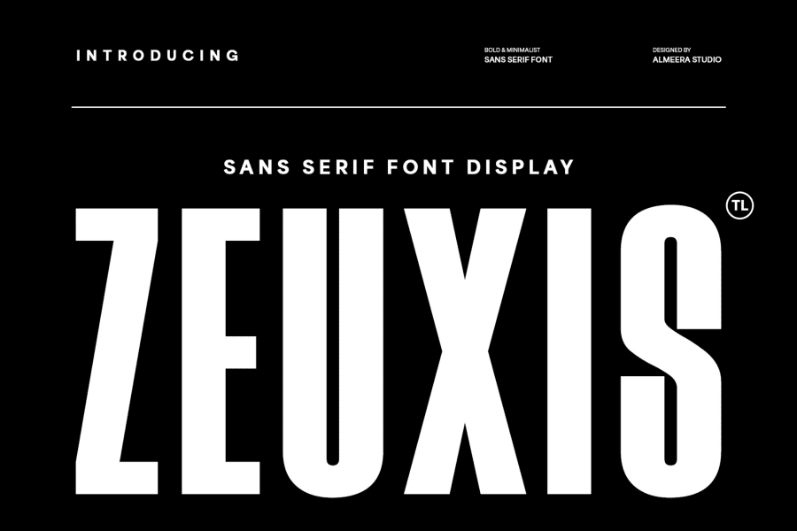 Zeuxis Font · 1001 Fonts