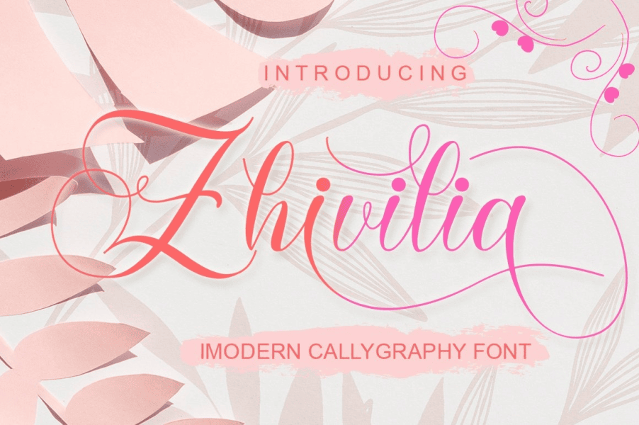 Zhivilia Font · 1001 Fonts