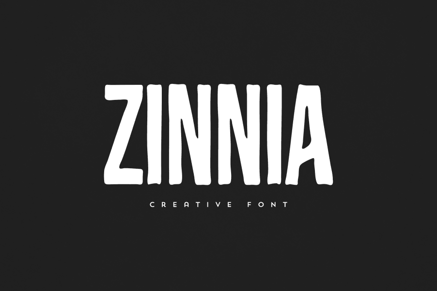 Zinnia Font · 1001 Fonts