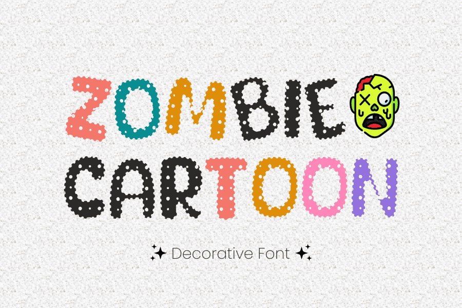 Zombie Cartoon Font · 1001 Fonts