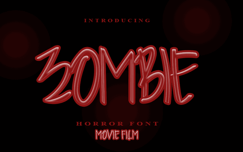 ZOMBIE Font · 1001 Fonts