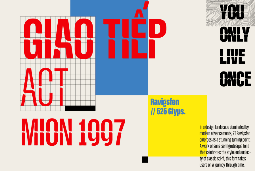 ZT Ravigsfen Font · 1001 Fonts